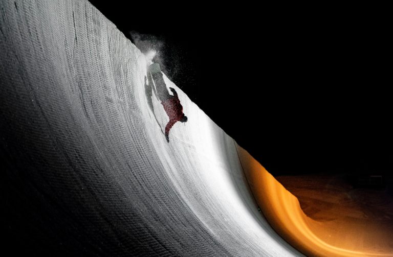 Big Beast - weltgrößte Halfpipe in Laax - Mortimer