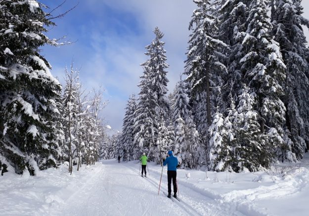 Fernskiwanderweg auf dünnen Brettern - Mortimer Reisemagazin