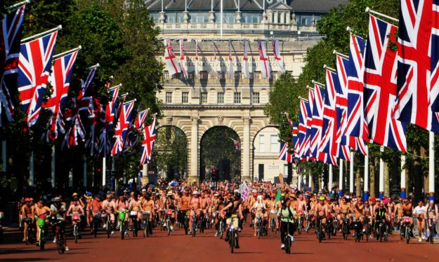 London - nackte Revolution auf Rädern - Mortimer